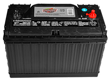 Interstate Batteries 31-LHD (750 CCA) - Group 31T Battery - Dimensions ...