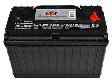 Interstate Batteries 31-VHD (660 CCA) - Group 31T Battery - Dimensions ...