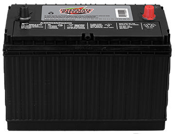 Interstate Batteries 31P-LHD (750 CCA) - Group 31A Battery - Dimensions ...