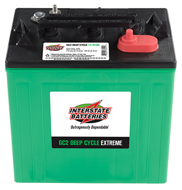 Interstate Batteries GC2-ECL-UTL - Group GC2 Battery - Dimensions and ...