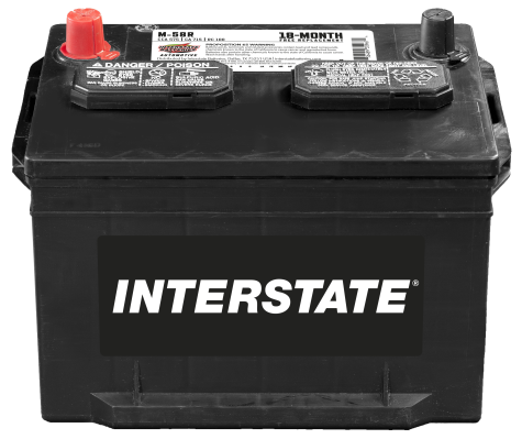 Interstate Batteries M-58R (575 CCA) - Group 58R Battery - Dimensions ...