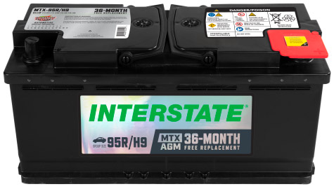 Interstate Batteries MTX-95R/H9 (950 CCA, 100 AH) - Group H9 Battery ...